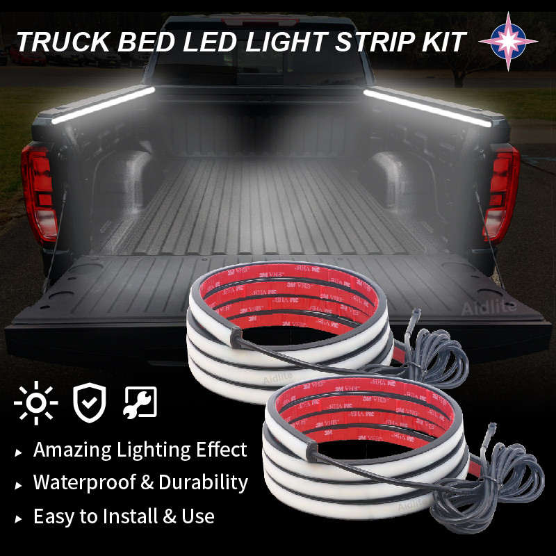 Unique Truck Bed LED Flexible Strip light kit